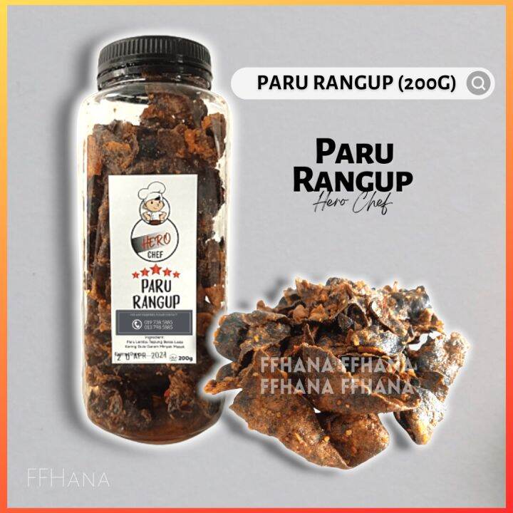 Spicy Paru Rangup | 200gram Crispy Kerepek Pedas Manis Makanan Kudapan ...