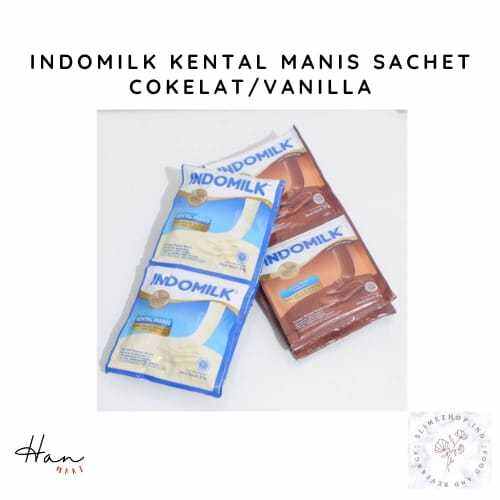 INDOMILK SUSU KENTAL MANIS VANILLA /COKELAT SACHET isi 2pcs | Lazada ...