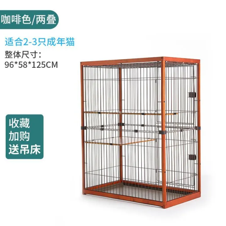 Cat House Japanese Household Cat Two Layer Three Layer Indoor Cage Big
