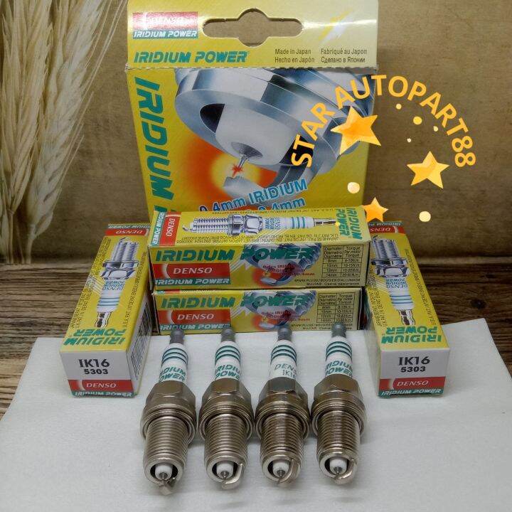 Busi Iridium Great Corolla Altis Soluna IK16 Denso Japan | Lazada Indonesia