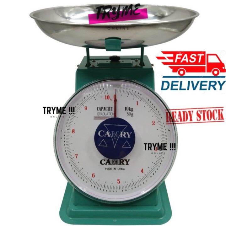 10kg Camry Weighing Scale / Kitchen Scale / Dial Spring Scale / Timbang ...