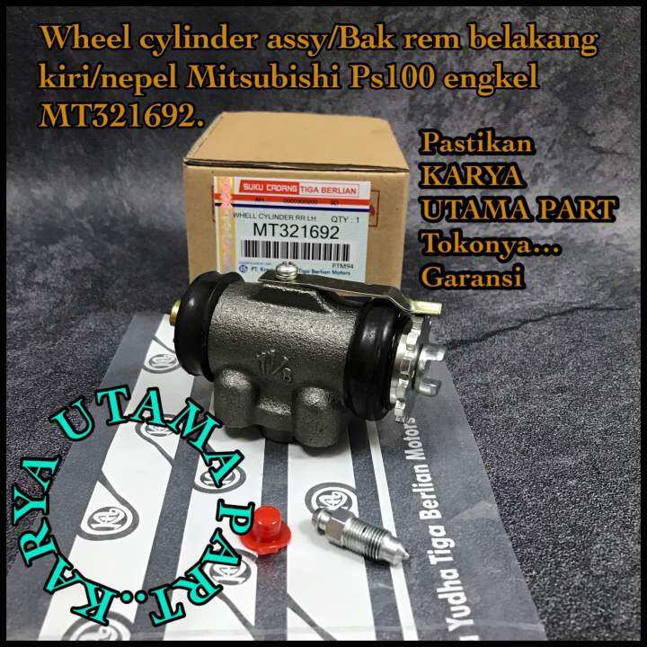 Wheel Cylinder Assy/Bak Rem Belakang Kiri/Nepel Mitsubishi PS100 Engkel ...