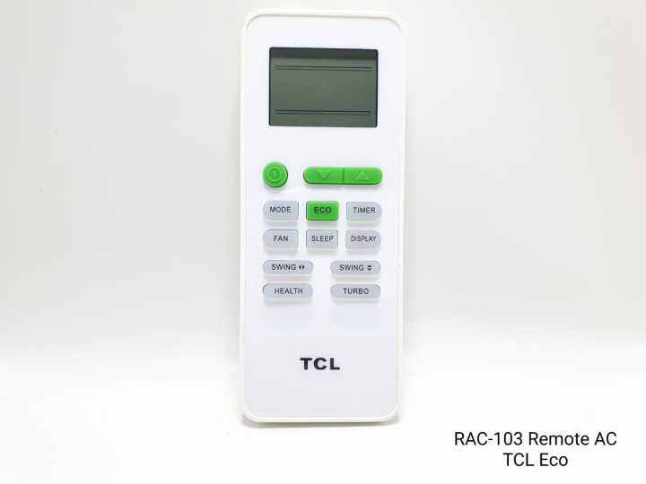 Remote AC TCL ECO healthy | Lazada Indonesia