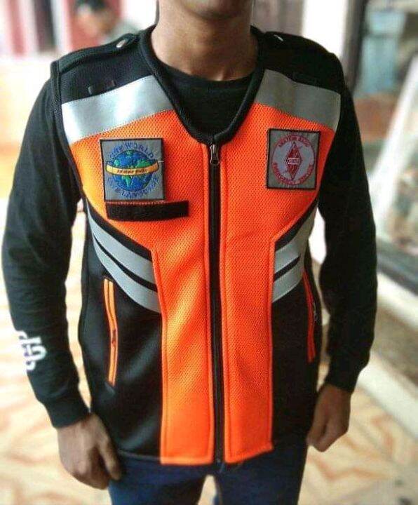 Rompi oren hitam ORARI terbaru & free custom nama | Lazada Indonesia