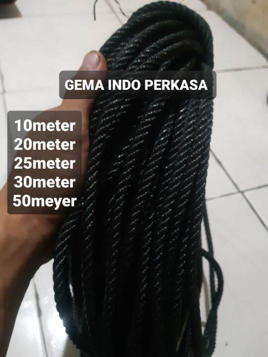 Tali tambang 7mm/Tali tambang pengikat (10/20/25/30 dan 50meter) Warna ...