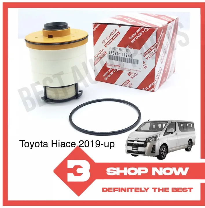 Genuine Toyota 1pc Fuel Filter for Toyota Hi Ace 2019-up 23390-11240 ...
