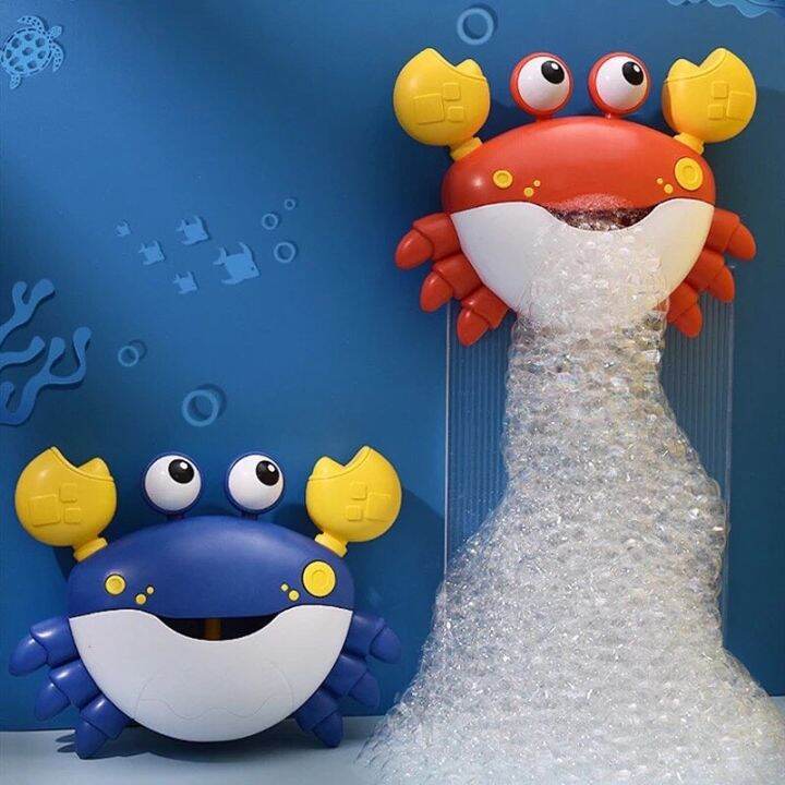 Crab Bubble Machine bath toys - Blue Elephant Ph | Lazada PH