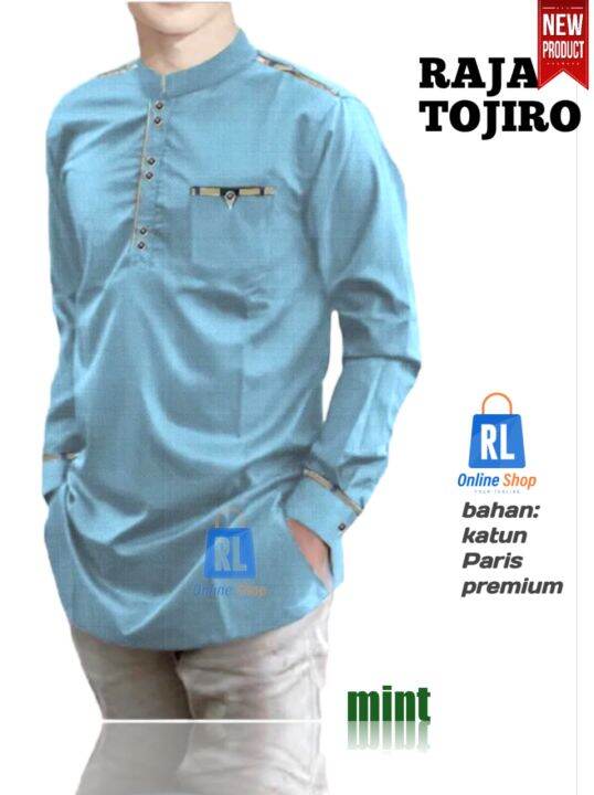 Baju Koko Dewasa Terbaru / Baju Koko Tojiro / Baju Koko Lengan Panjang ... Baju Koko Dewasa Terbaru / Baju Koko Tojiro / Baju Koko Lengan Panjang ...