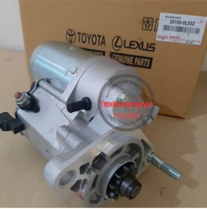 DINAMO STARTER STATER TOYOTA HILUX VIGO / HILUX 3.0 3000CC 28100-0L032 | Lazada Indonesia