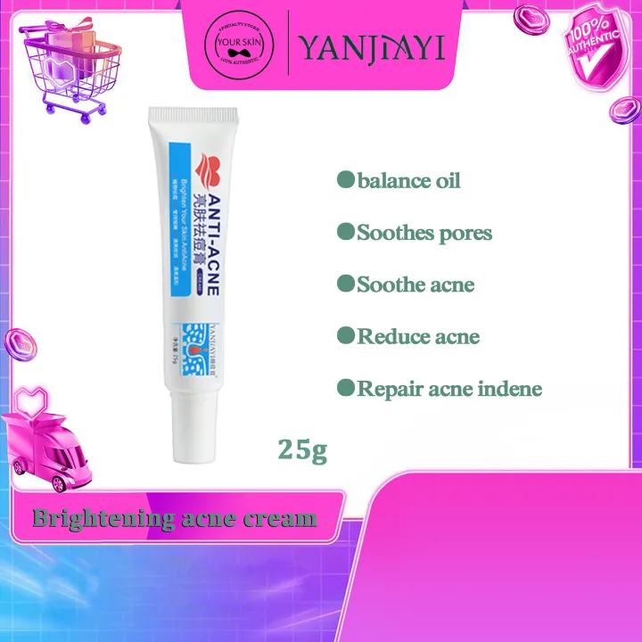 【1.1 Mega Campaign! 】YANJIAYI acne remover cream to lighten acne marks ...