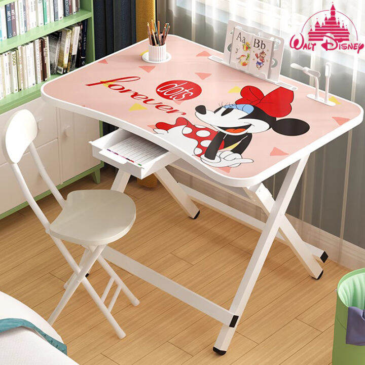 Disney Children's Study Desk Home Desk Primary School Students Foldable ...