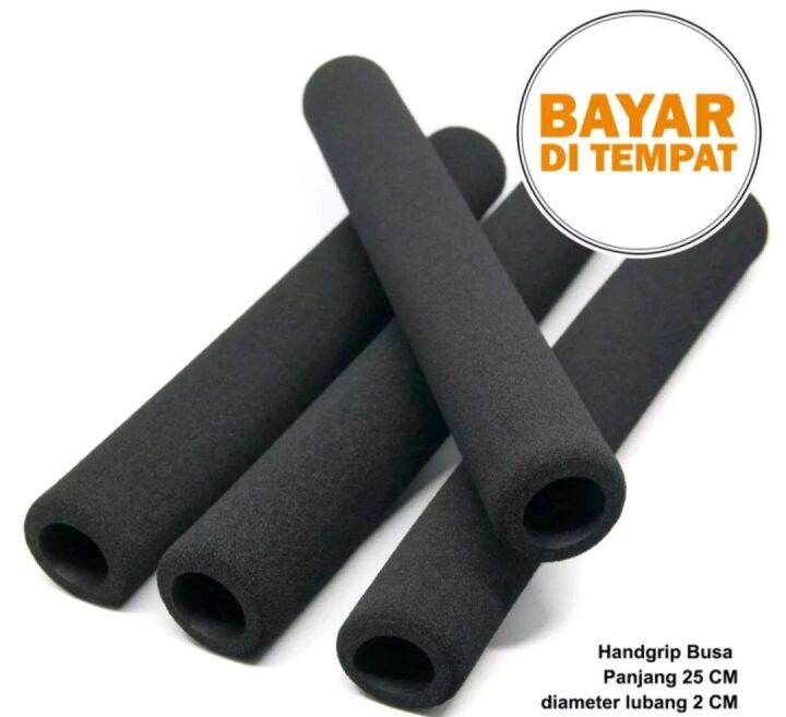BUSA STANG GRIP STANG HITAM POLOS MOTOR SEPEDA BUSA PEGANGAN TANGAN ...