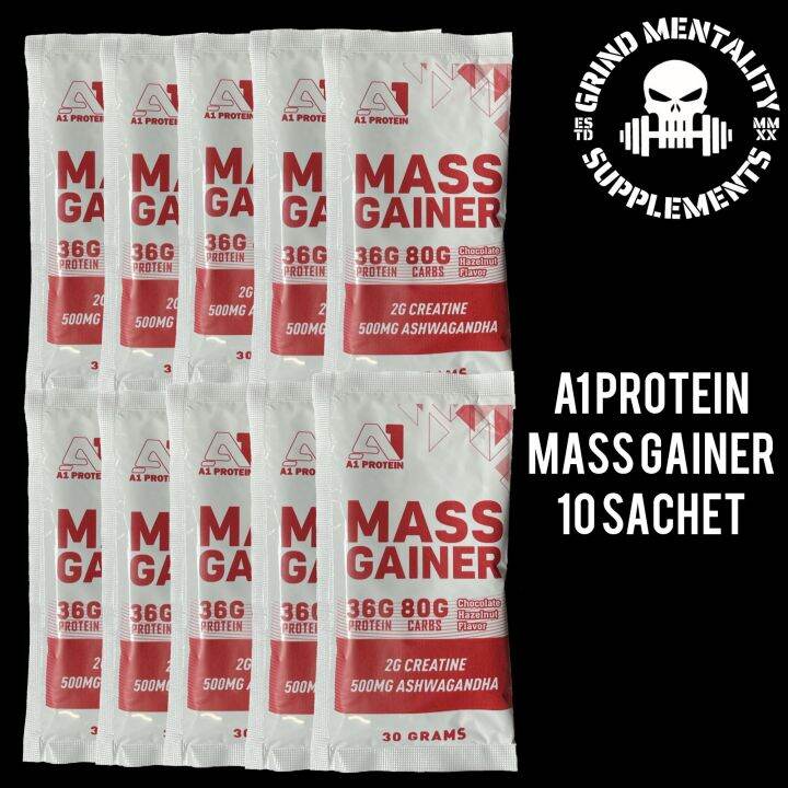 A1 PROTEIN MASS GAINER 10 / 20 SACHET | Lazada PH