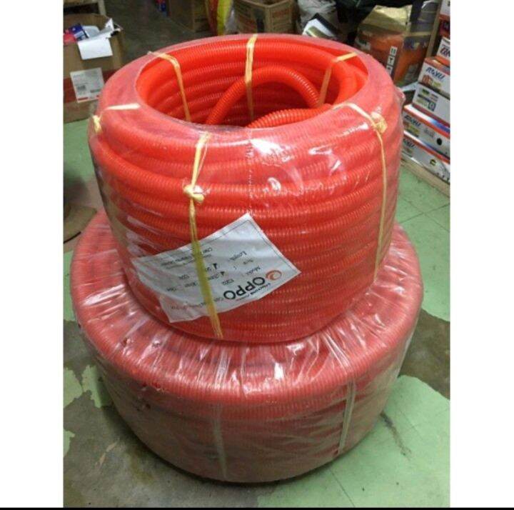 high quality orange flexible hose 1/2" , 3/4" , 1" per roll available | Lazada PH