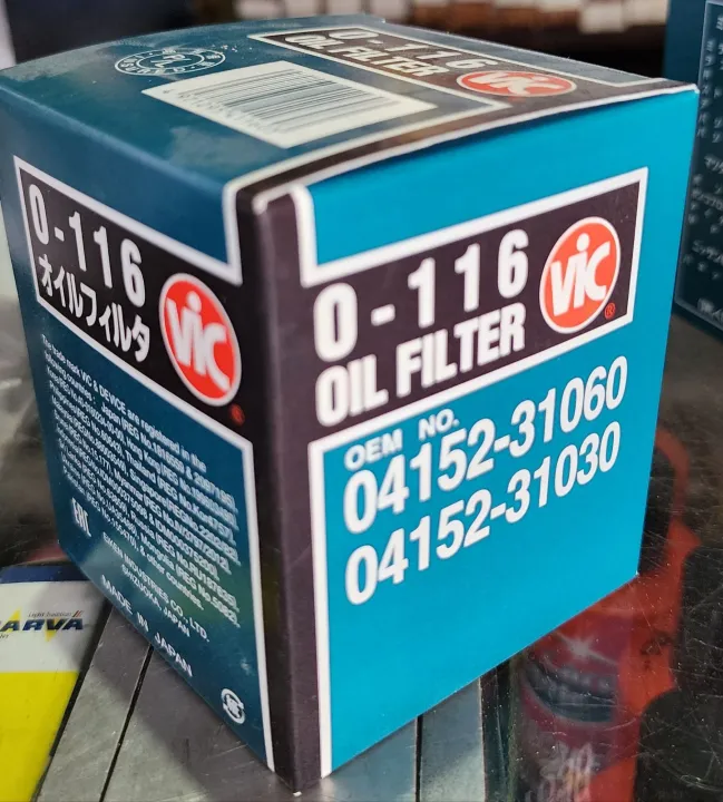 VIC O-116 Oil Filter | Lazada PH