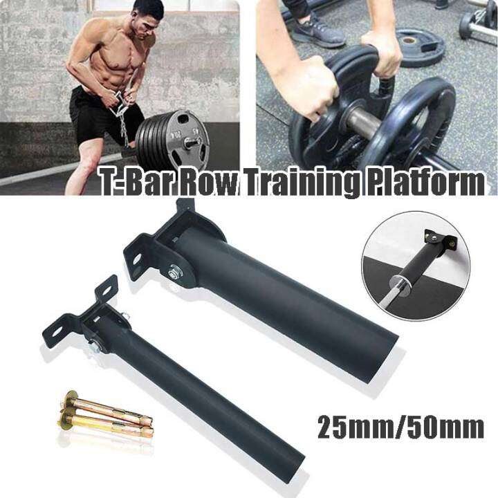 Rotation T-Bar Row Training Platform Heavy Duty Wall Mount Brack For ...