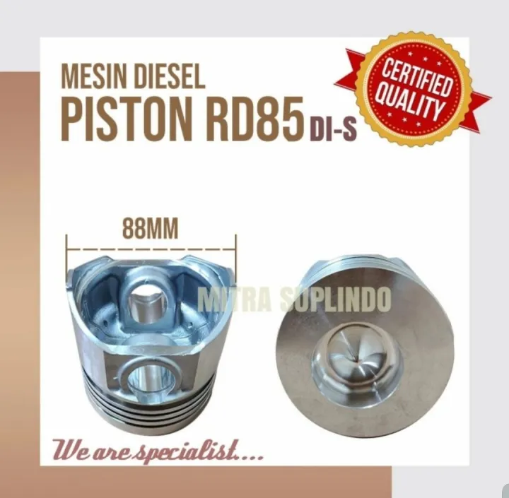 RD85DI-S Piston mesin diesel KUBOTA 8.5HP 88mm | Lazada Indonesia
