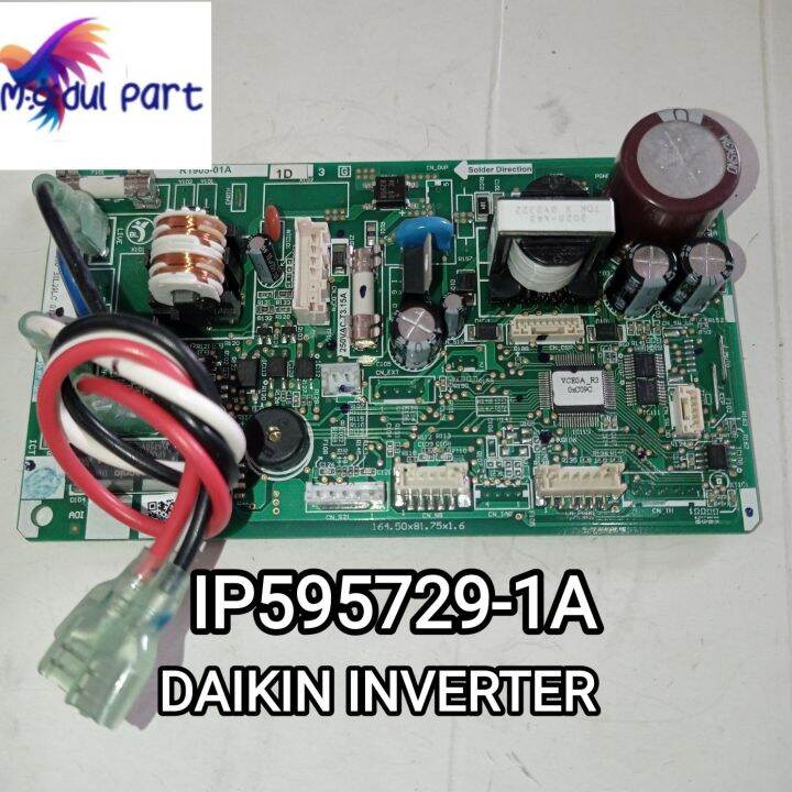 MODUL PCB INDOOR AC DAIKIN INVERTER KODE PART 1P595729-1A PCB ASSY(INV ...