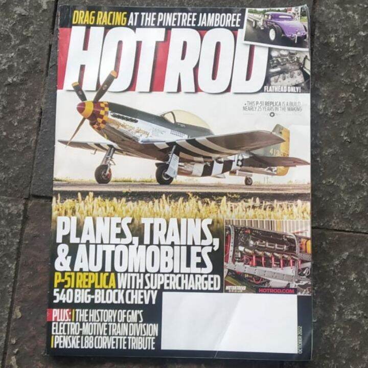 Majalah Hot Rod Magazine October 2022 | Majalah Import | Lazada Indonesia