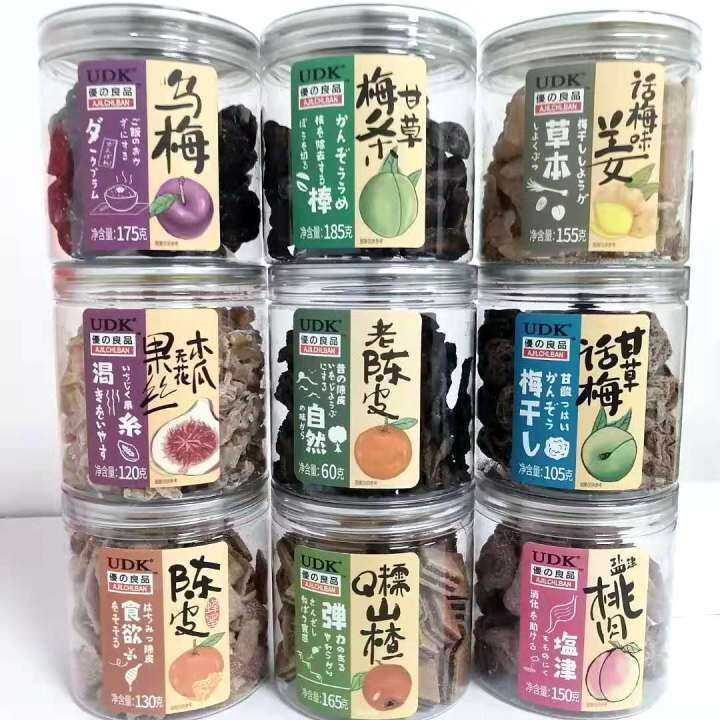 Aji Ichiban Preserved Fruit Preserved Plum Hawthorn Plum Bars Dark Plum ...