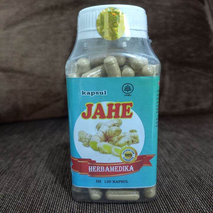 Kapsul Jahe Herbamedika 120 Kapsul | Lazada Indonesia