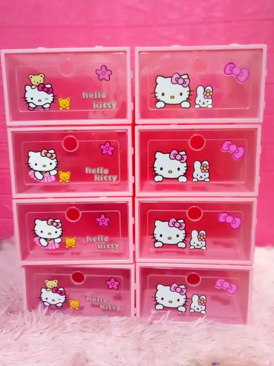 hello kitty shoe box 4 pcs per set | Lazada PH