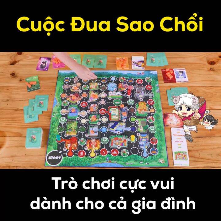 Board Game Cuộc Đua Sao Chổi Mới Nhất - Lớp học Mật Ngữ, Bộ Trò Chơi ...
