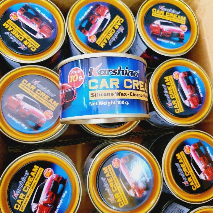 karshine car cream 100g. คาชาย คาร์ชายน์ ลบรอยขนแมว คราบยางมะตอย ขจัก ...