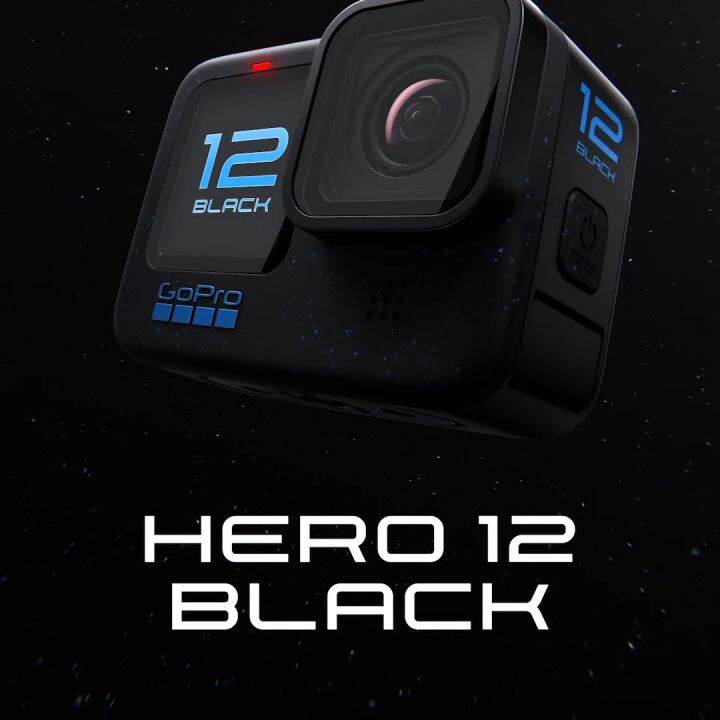 [เปิดตัวใหม่] กล้อง GoPro Hero12 Black กันน้ำ ถ่ายวิดีโอ 5.3K60+4K120, ระยะเวลาบันทึกยาวขึ้น ...