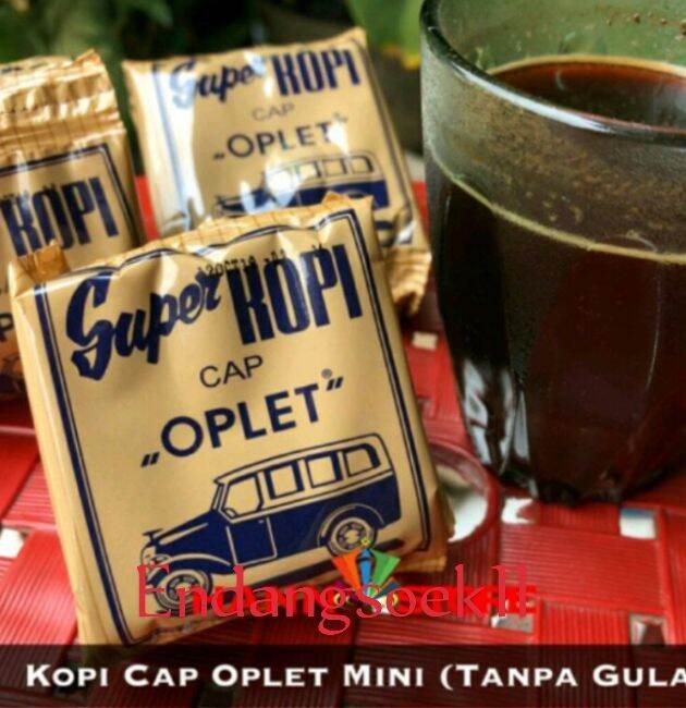 Kopi cap oplet mini classic tanpa gula kopi oplet asli Kopi aplet Jadul ...