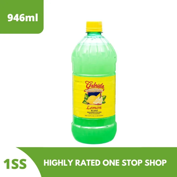 Gabriela Lemon Blend Reconstituted from Concentrate, 946ml | Lazada PH