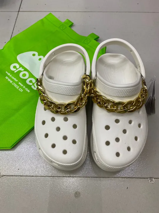 Croc$ Bae clog oem quality w/chain | Lazada PH