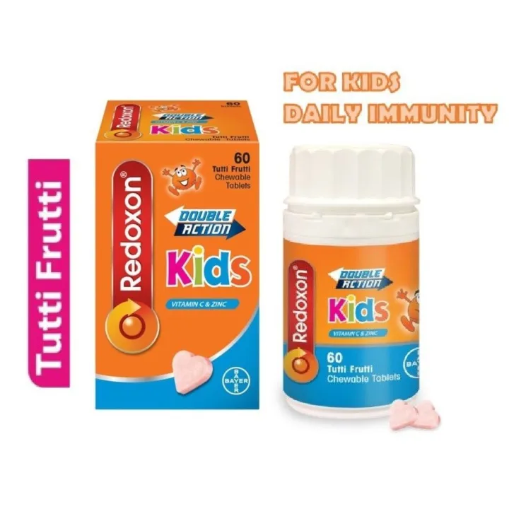 Redoxon Kids Double Action 60tabs | Lazada Indonesia