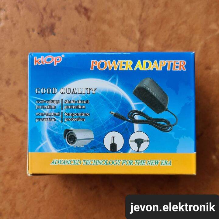 Power Adapter 12v 1A 2A Adaptor KLOP Switching Power Supply 12 v volt 1 ...