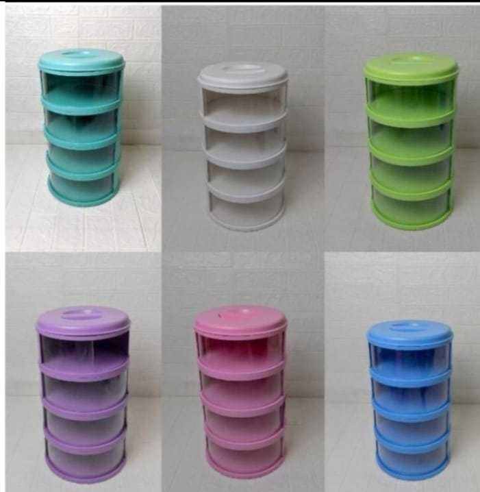 TUDUNG SAJI TRI J 4 SUSUN WARNA | Lazada Indonesia