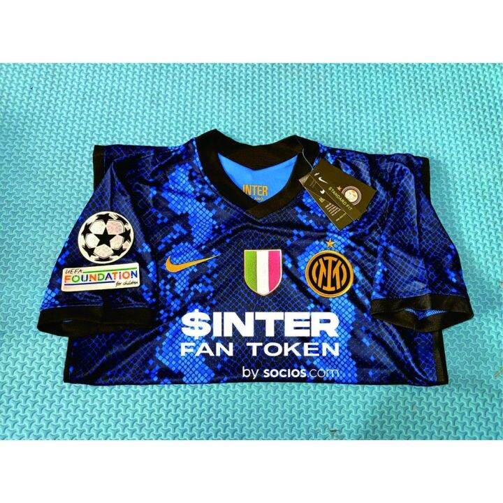 FULLPATCH UCL JERSEY INTER TERBARU HOME 2021/2022 PREMIUM GO - BAJU ...