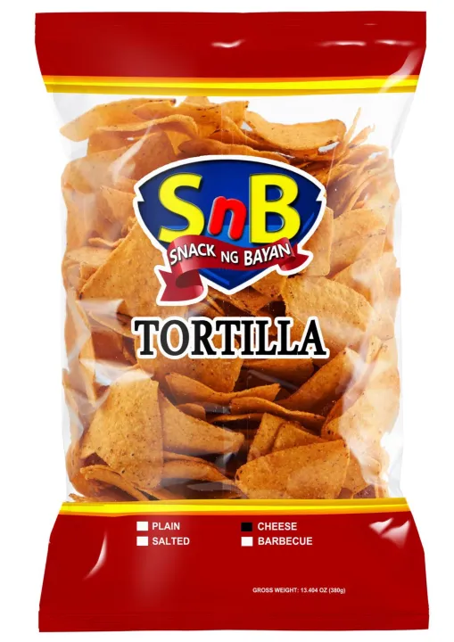SnB Tortilla Nacho Cheese Flavor | Lazada PH