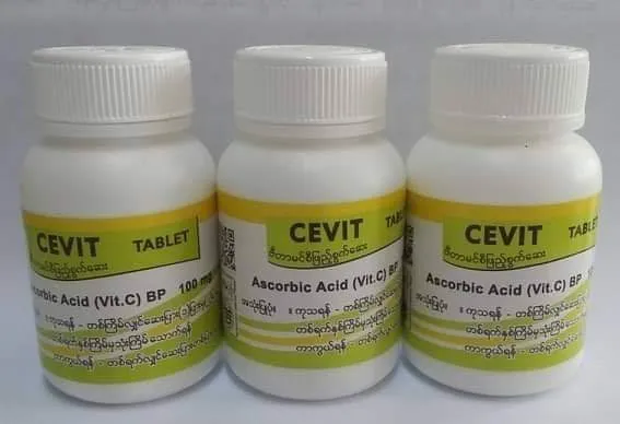 CEVIT TABLETS ASCORBIC ACID ( VIT . C ) BP 100mg | Lazada