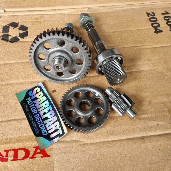 Gigi gardan gear rasio gearbox transmisi new beat deluxe fi led esp new ...