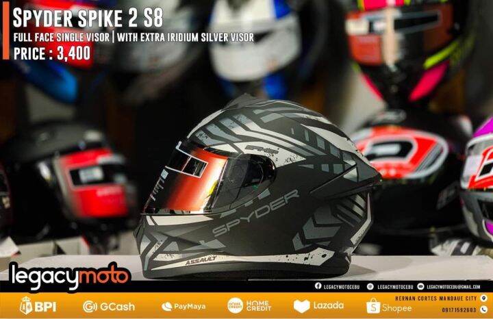 Spyder Spike 2 | Lazada PH: Buy sell online Helmet with cheap price ...