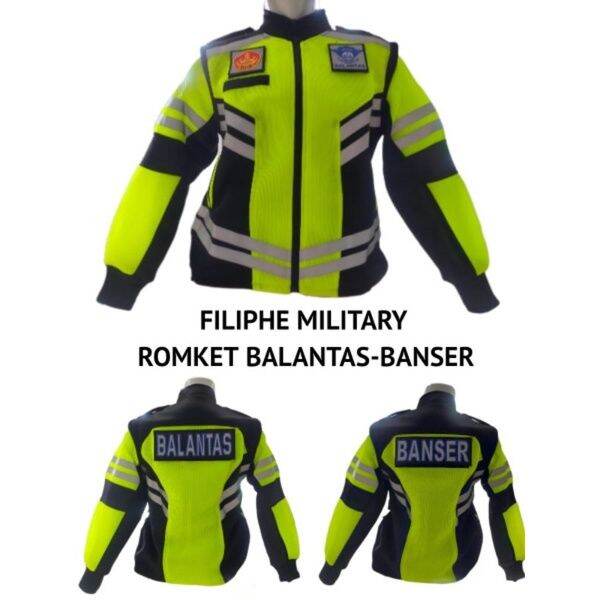 JAKET BANSER,ROMPI JAKET BALANTAS,ROMPI BANSER | Lazada Indonesia