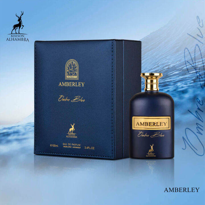 MAISON ALHAMBRA AMBERLEY OMBRE BLUE PERFUME FOR MEN AND WOMEN 100 ML ...