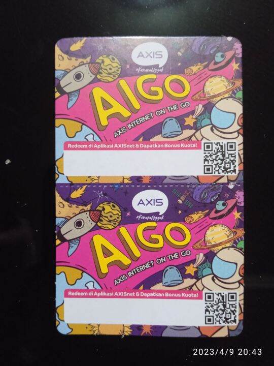 Vocher Axis Aigo | Lazada Indonesia