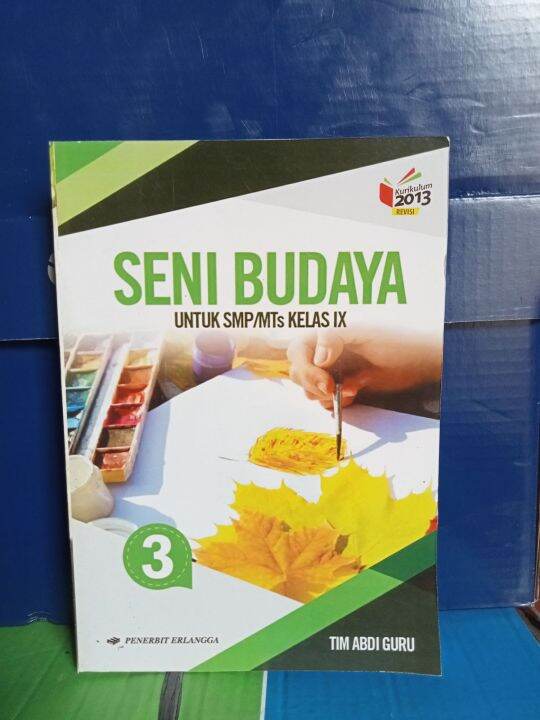 buku seni budaya kelas 9 SMP Erlangga | Lazada Indonesia