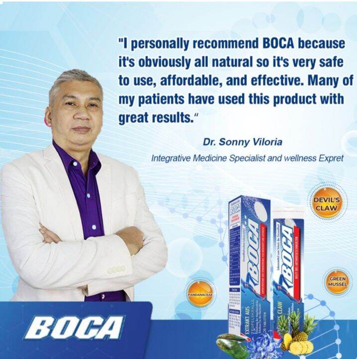 Boca effervescent tablets effective & reduces joint pain | Lazada PH