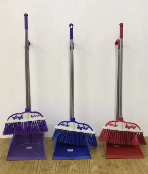 butterfly broom set dustpan bucket broom | Lazada PH
