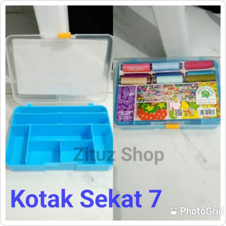 kotak sekat 7 Green Leaf 1453 Green Leaf Loki 1453 kotak obat p3k kotak ...