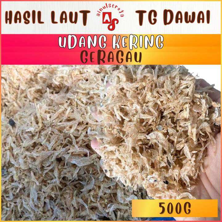 Udang Geragau Kering Tanjung Dawai 500g | Lazada