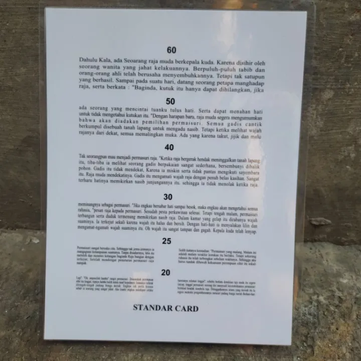 Kartu Jaeger Tes baca rabun dekat Tes chart Baca Reading text [SUDAH DI ...