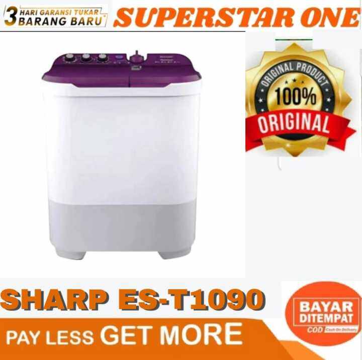Sharp ES-T1090 Mesin Cuci 2 Tabung 10kg ES-T1090 | Lazada Indonesia